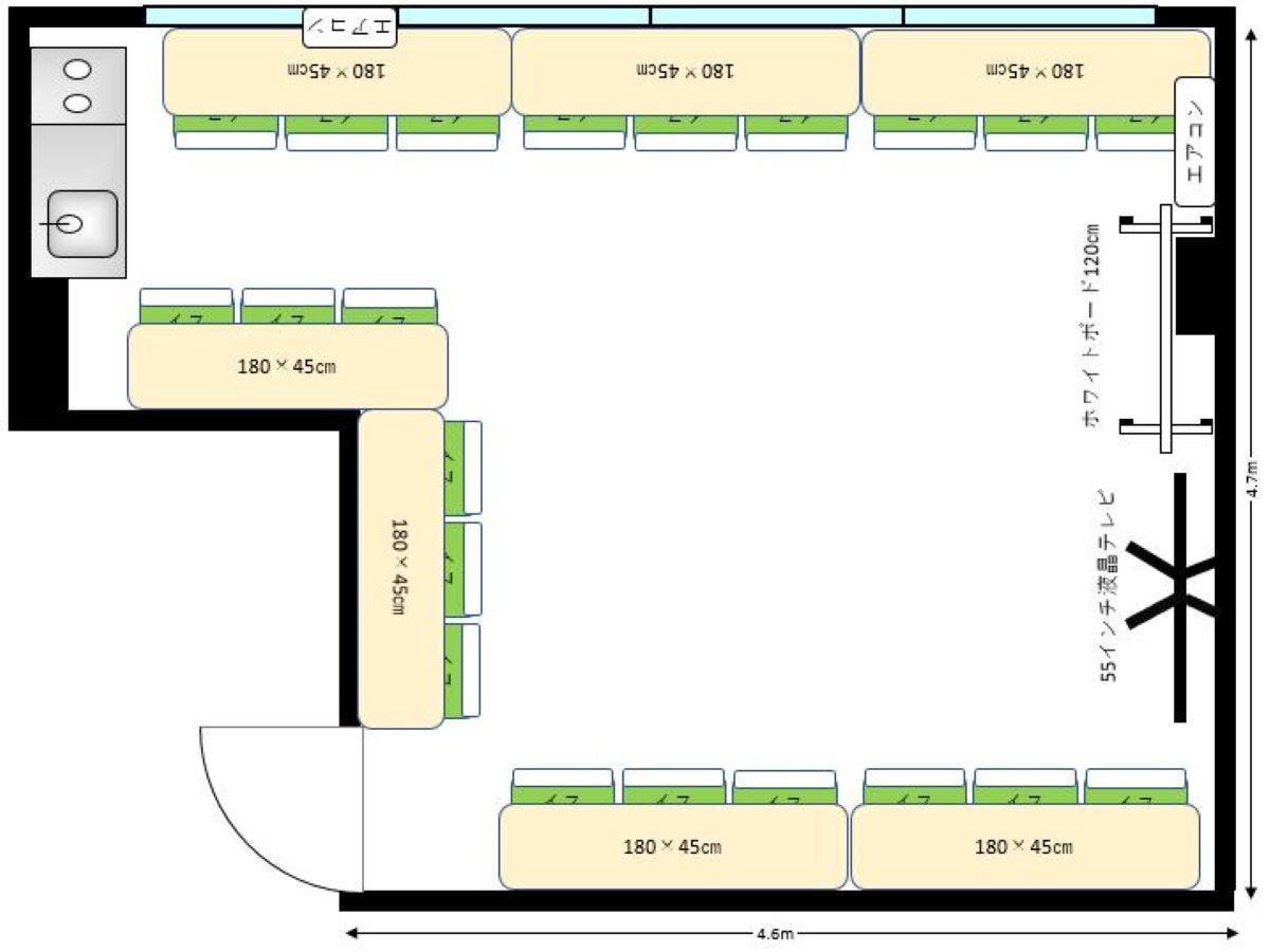 ★ComfortSpace秋葉原Ⅲ★秋葉原駅4分最大21名 無料Wifi・プロジェクター・55型モニター【KMG】の写真24