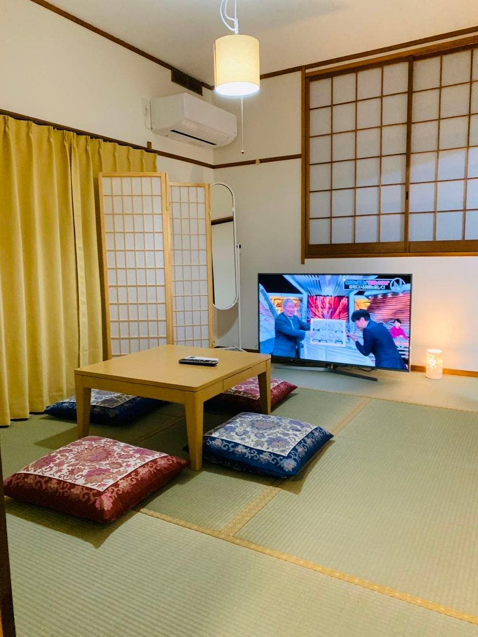 【Youtube★Netflix】やっぱり落ち着く♪畳のぬくもりと和の空間にほっこり！靴を脱いで寛げる「和室」がある【101室】の写真6