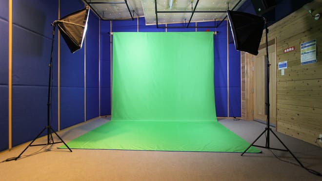 【クロマキー撮影スタジオ】Youtubeなどの動画・写真の撮影はもちろん、防音設備・音響機材を利用して歌や演奏の撮影も可能ですの写真2