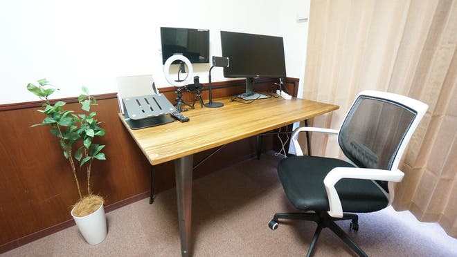 <天満橋ミニマルオフィス302>️天満橋駅徒歩4分🚃Wi-Fi📶モニター🖥️テレワーク/Web会議/打ち合わせ/自習の写真7