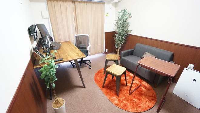 <天満橋ミニマルオフィス302>️天満橋駅徒歩4分🚃Wi-Fi📶モニター🖥️テレワーク/Web会議/打ち合わせ/自習の写真10