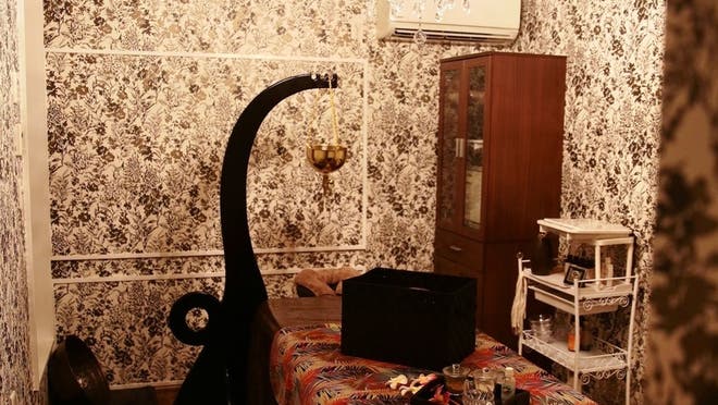 ラグジュアリーな個室エステサロン、開業前の練習場、個人的にエステ、一人の時間が欲しい、スチームサウナに入りたい、撮影、レッスンの写真1