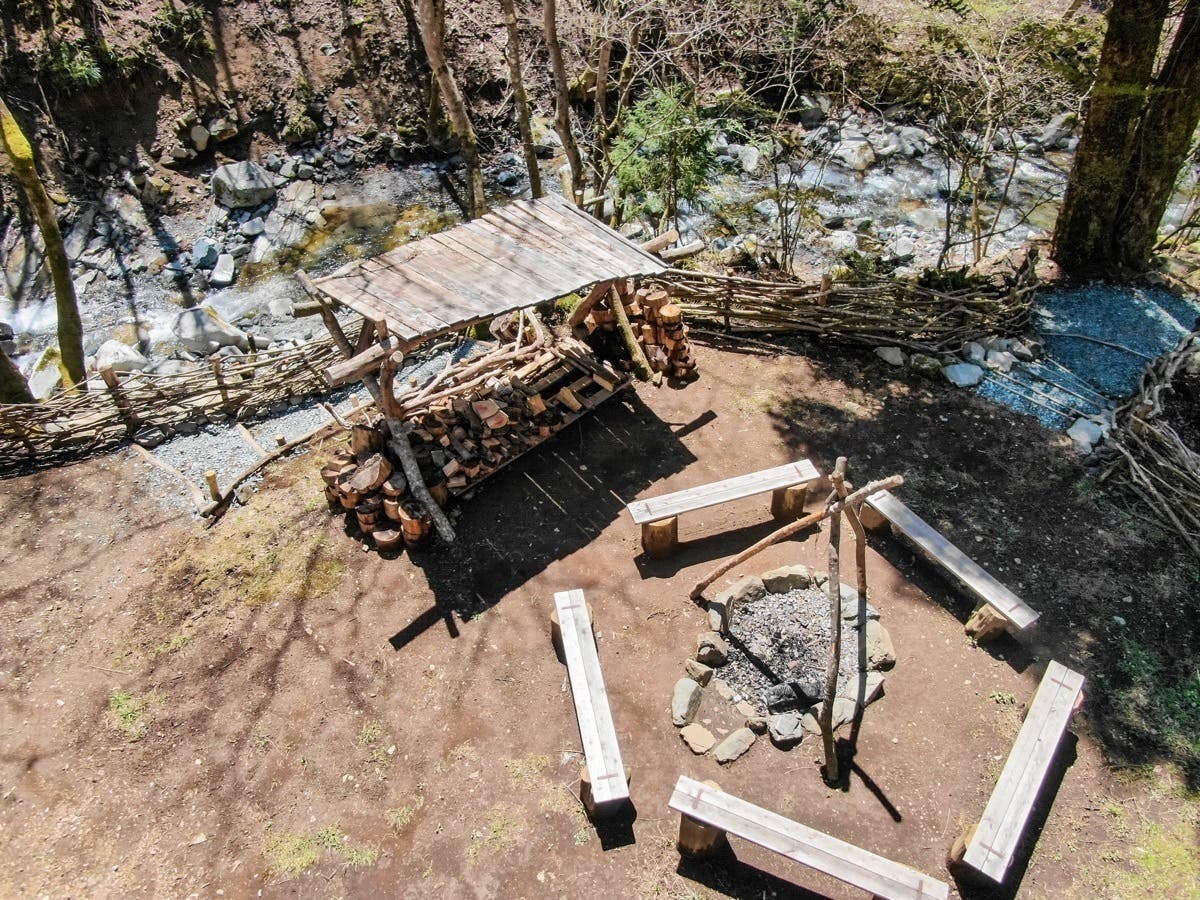 450坪の敷地全て貸切　都内から車で９０分と好アクセス！　川も森も　撮影利用などに！の写真7