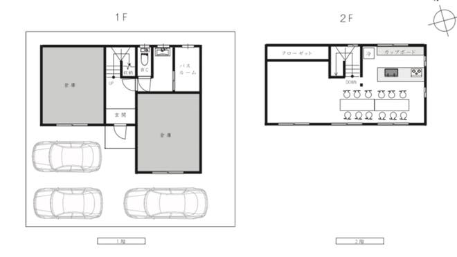 北欧家具と過ごすキッチン付きワンフロアの写真15
