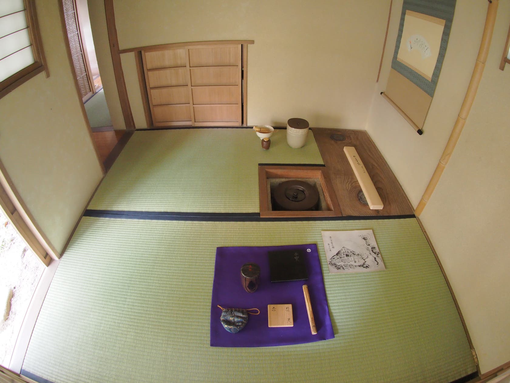 夢窓庵レンタル（茅葺きの小間　一畳台目の本格茶室）の画像1