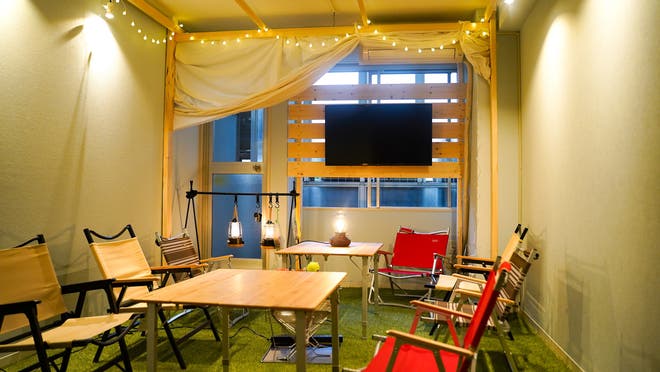 恵比寿駅徒歩2分★少し気分を変えたい会議などに★WiFiフリー■40型TVモニタありの写真1