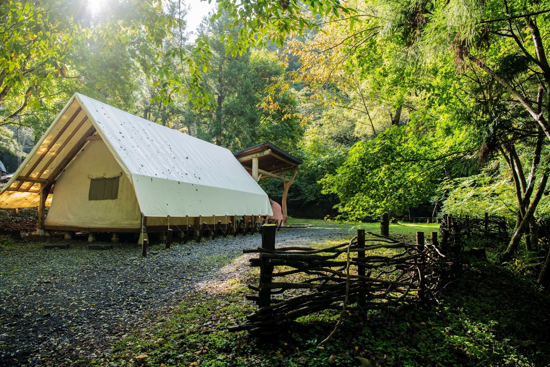 450坪の敷地全て貸切　都内から車で９０分と好アクセス！　川も森も　撮影利用などに！の写真20