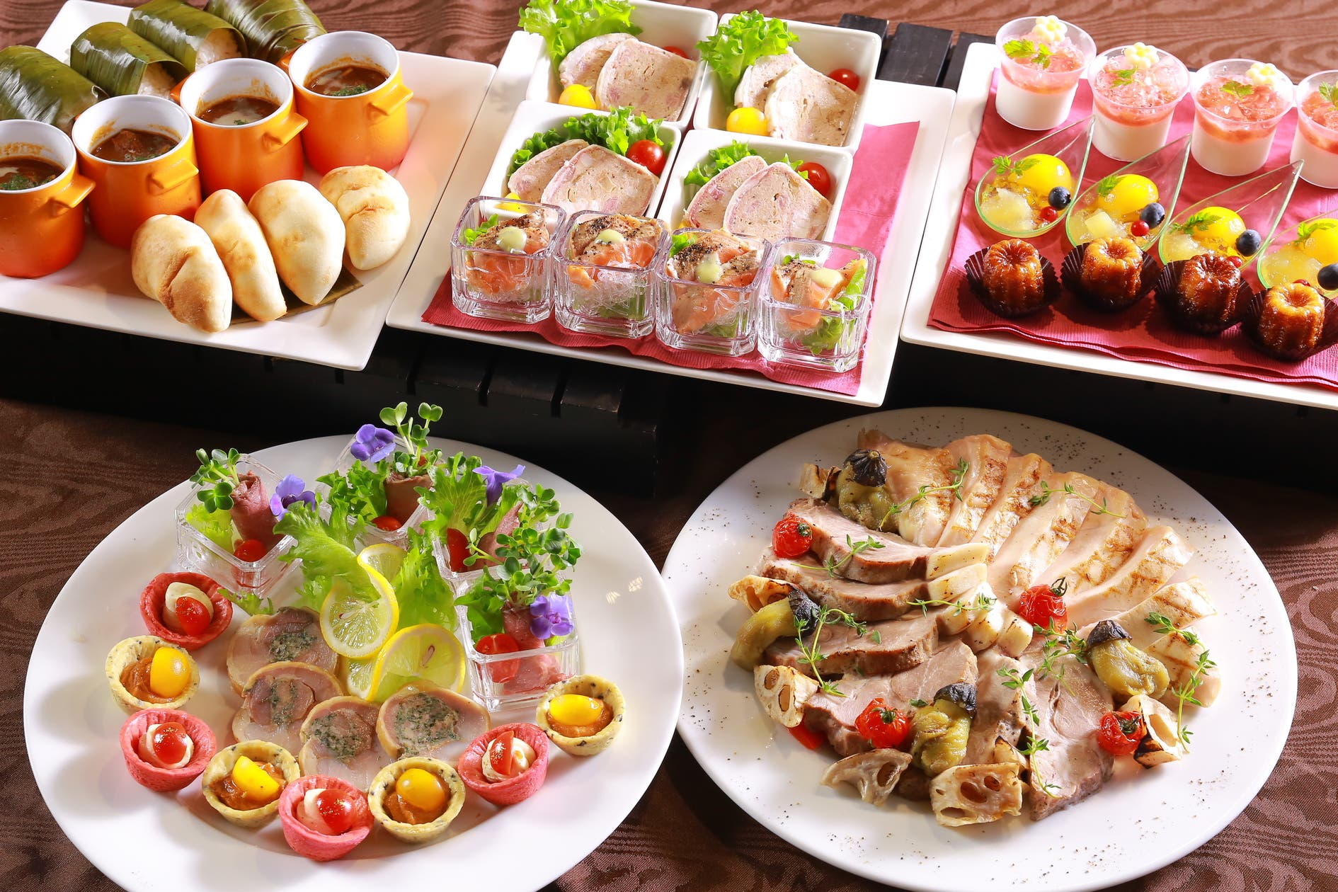 お食事コース（ビュッフェ）の画像1