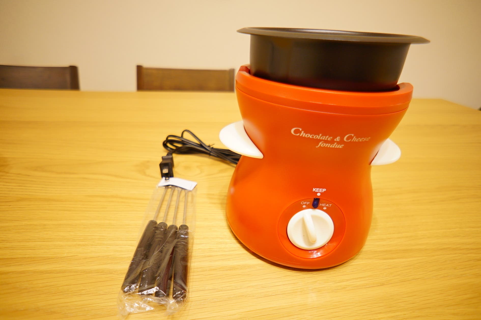 チーズorチョコレートフォンデュ機の画像1