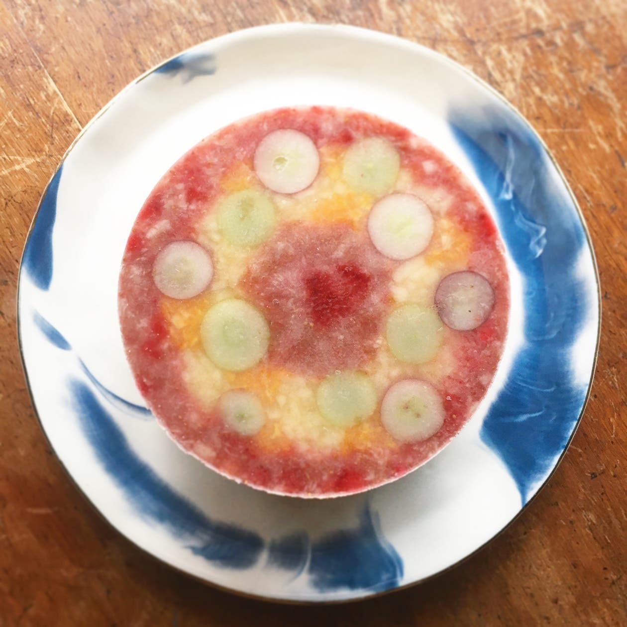 フルーツ・ヴィーガン・チーズケーキ　(パーティーサイズ・21cmホール・12〜20人用）の画像3