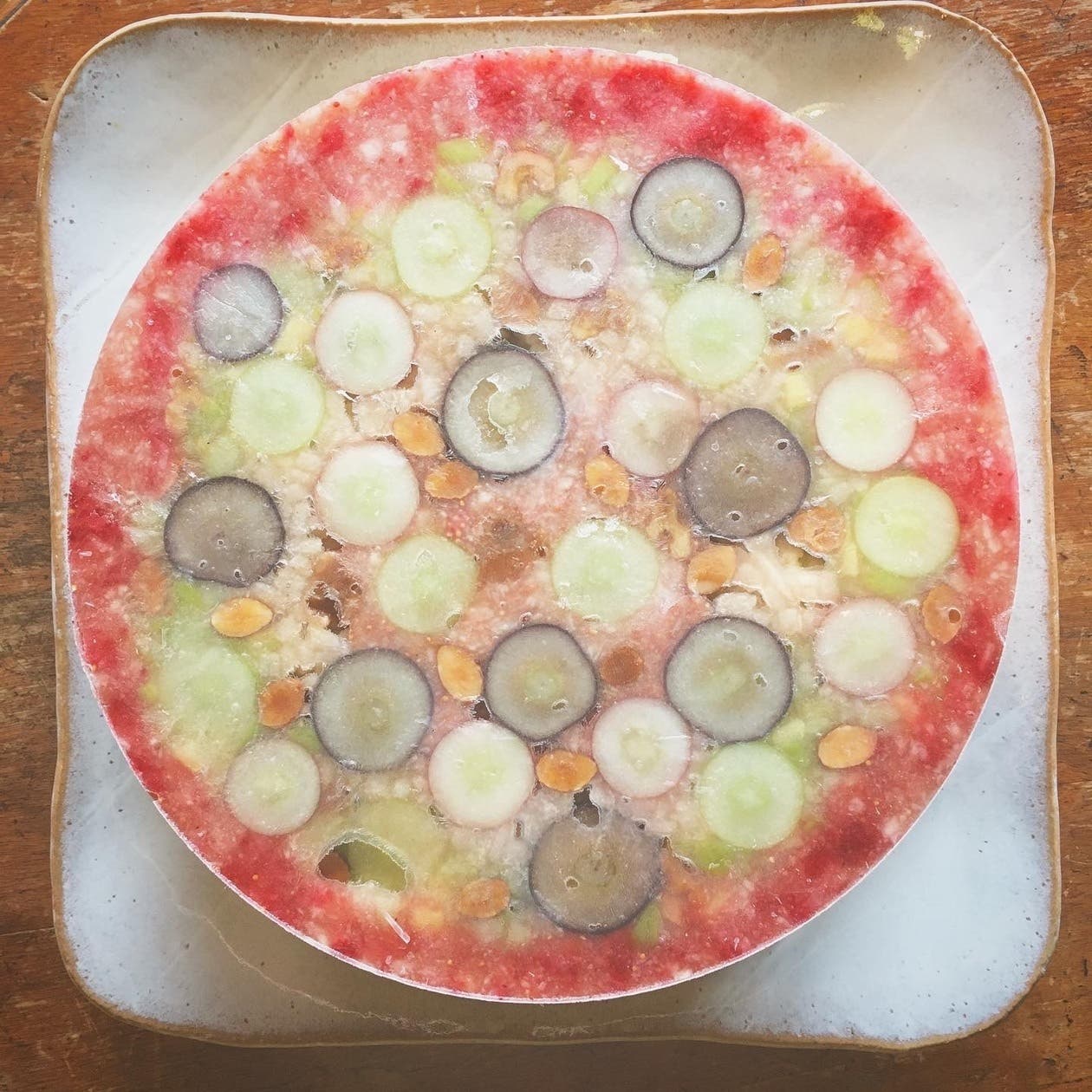 フルーツ・ヴィーガン・チーズケーキ　(15cmホール・6〜8人用）の画像3