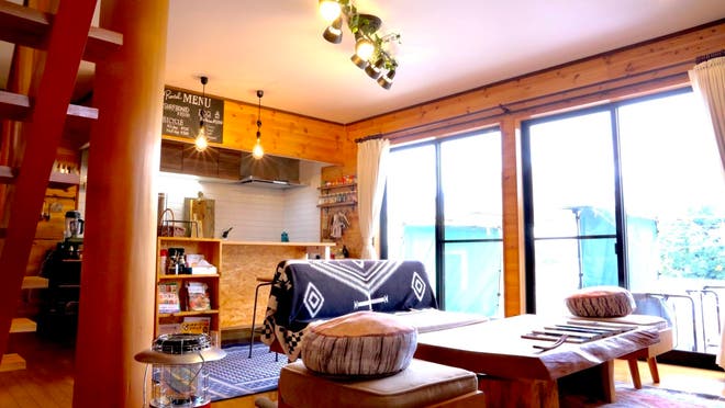 自然豊かな広々とした開放的な空間の写真1