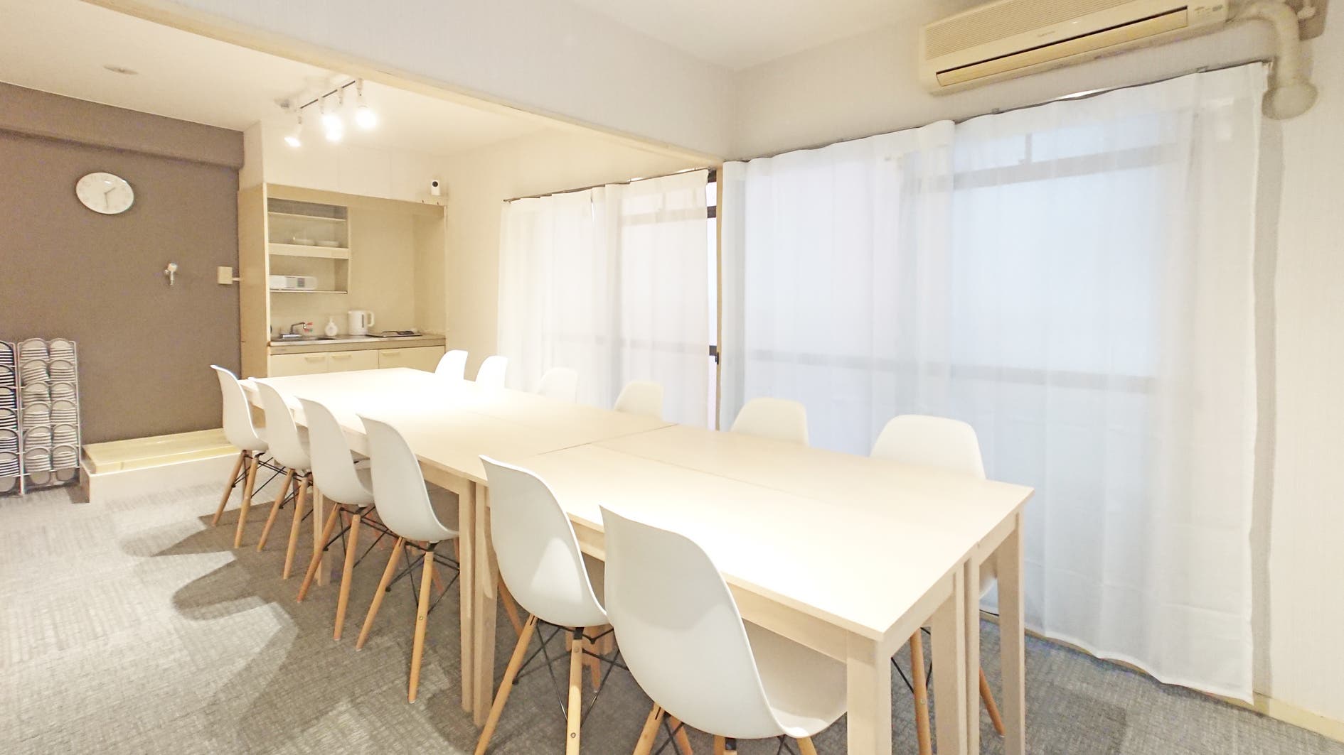 【銀山町5分】完全個室/テレワーク/モニター・ホワイトボード・プロジェクター完備/「Drop by Kanayama」の写真5