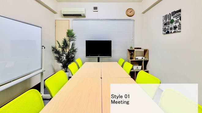 【駅スグ会議室 BASE】名古屋駅徒歩2分/ウイルス対策!!/無料高速WiFi/快適エアコン/12名収容の写真3