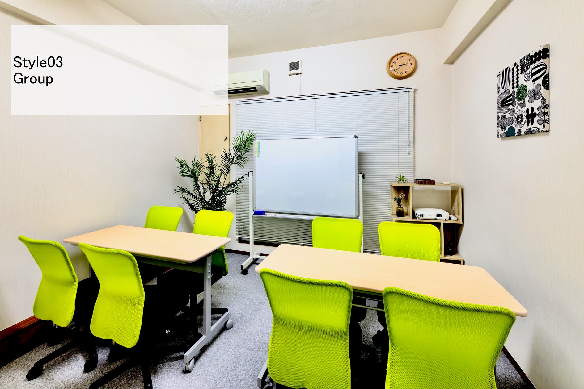 【駅スグ会議室 BASE】名古屋駅徒歩２分/ウイルス対策!!/無料高速WiFi/快適エアコン/12名収容の写真5