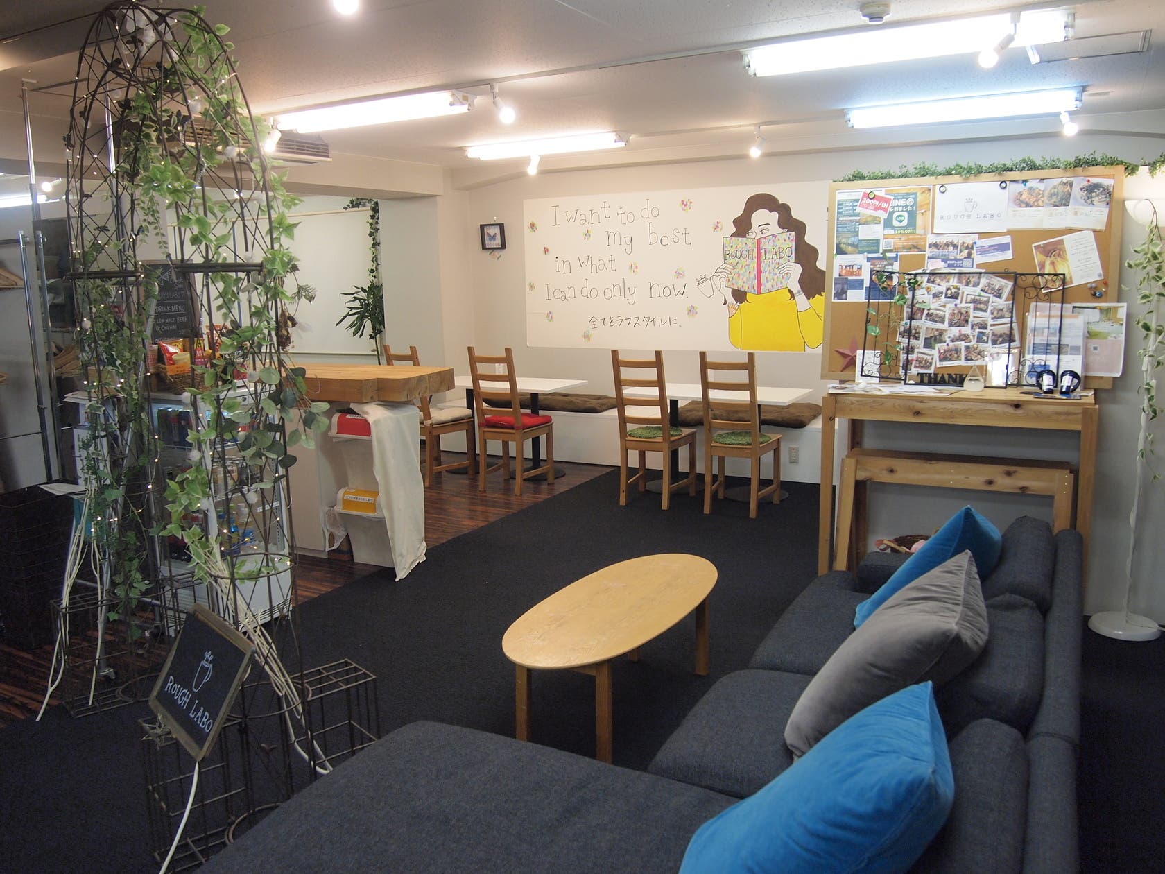 【駅前】1名OK!最大50名/カフェのようなくつろぎコワーキングスペース会議室(セミナー・研修・勉強会)大阪市北区/梅田/南森町の写真19