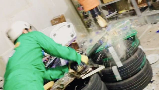 【池袋駅徒歩5分】物が壊せる?落書きし放題?斧投げ放題?超異世界空間の演出を可能にします!の写真8