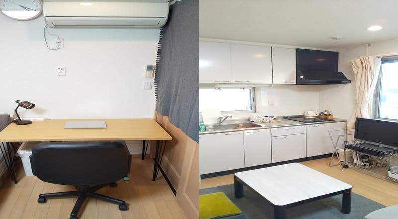 【ｵｰﾌﾟﾆﾝｸﾞ価格】テレワーク・個人オフィス・コンビニ３０秒・お部屋きれい・専用キッチン