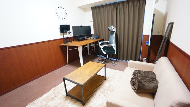 天満橋駅徒歩4分!<ひふみミニマルオフィス502> 全身鏡完備✨モニター/光Wi-Fiあり!テレワーク/Web会議,面接の写真4