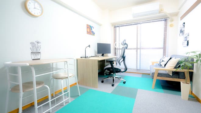 オープン割引!テレワークや動画撮影、Web会議♪PCモニター、エステ台、無料wifiあり!上大岡駅5分【オーディン横浜上大岡】の写真4