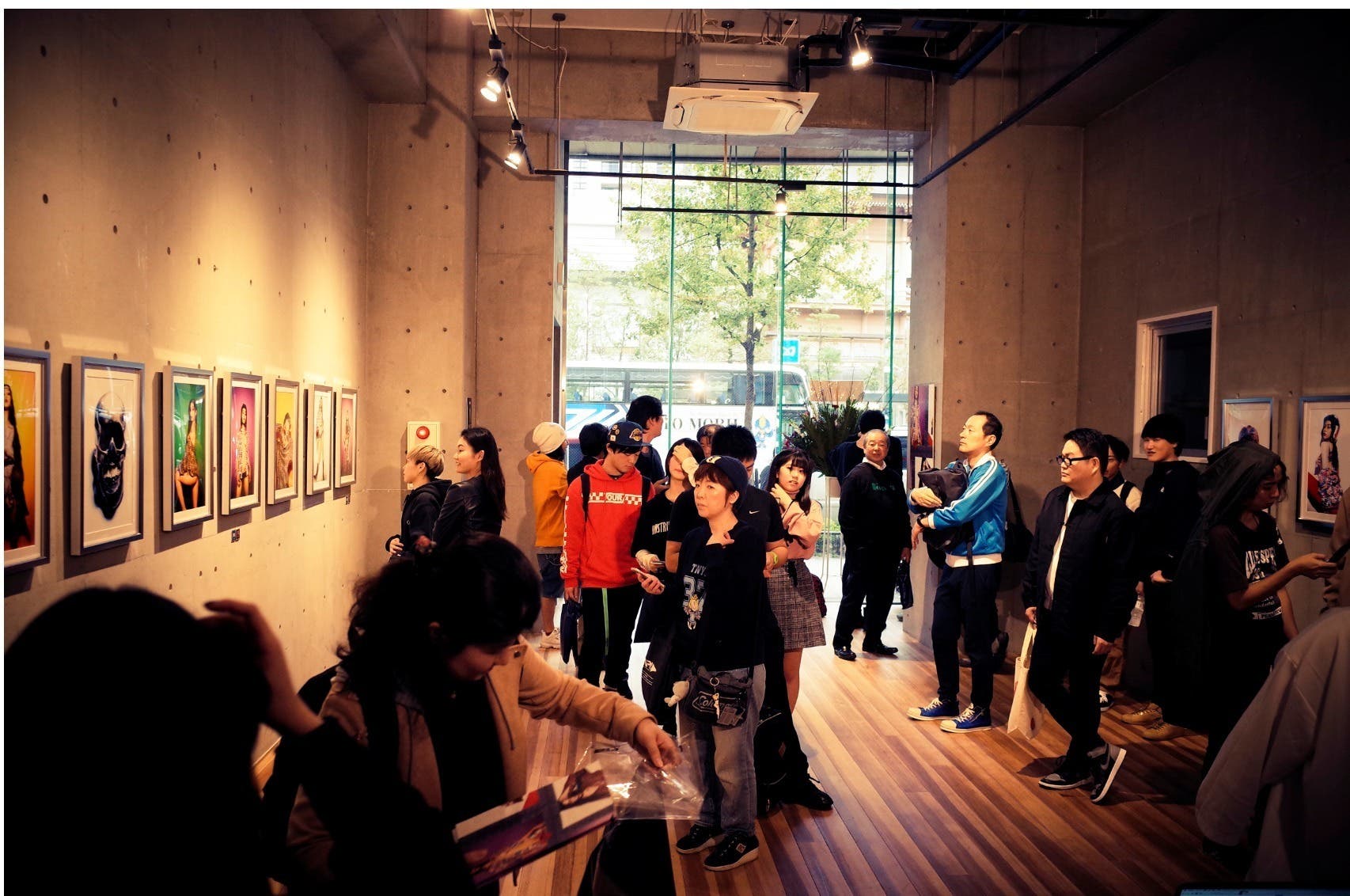 天井高5mガラス張りの路面のスタイリッシュなスタジオですの写真5