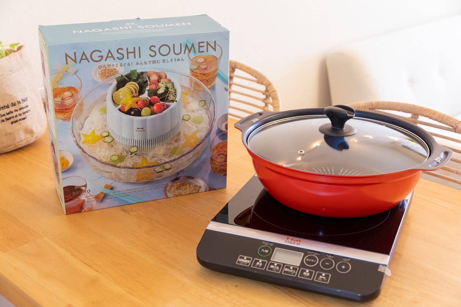 【パーティ調理器具】卓上IH＋鍋の画像1