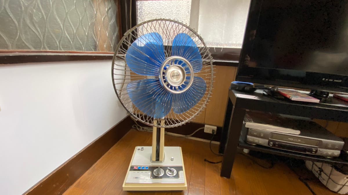 🎐レトロ扇風機の画像1