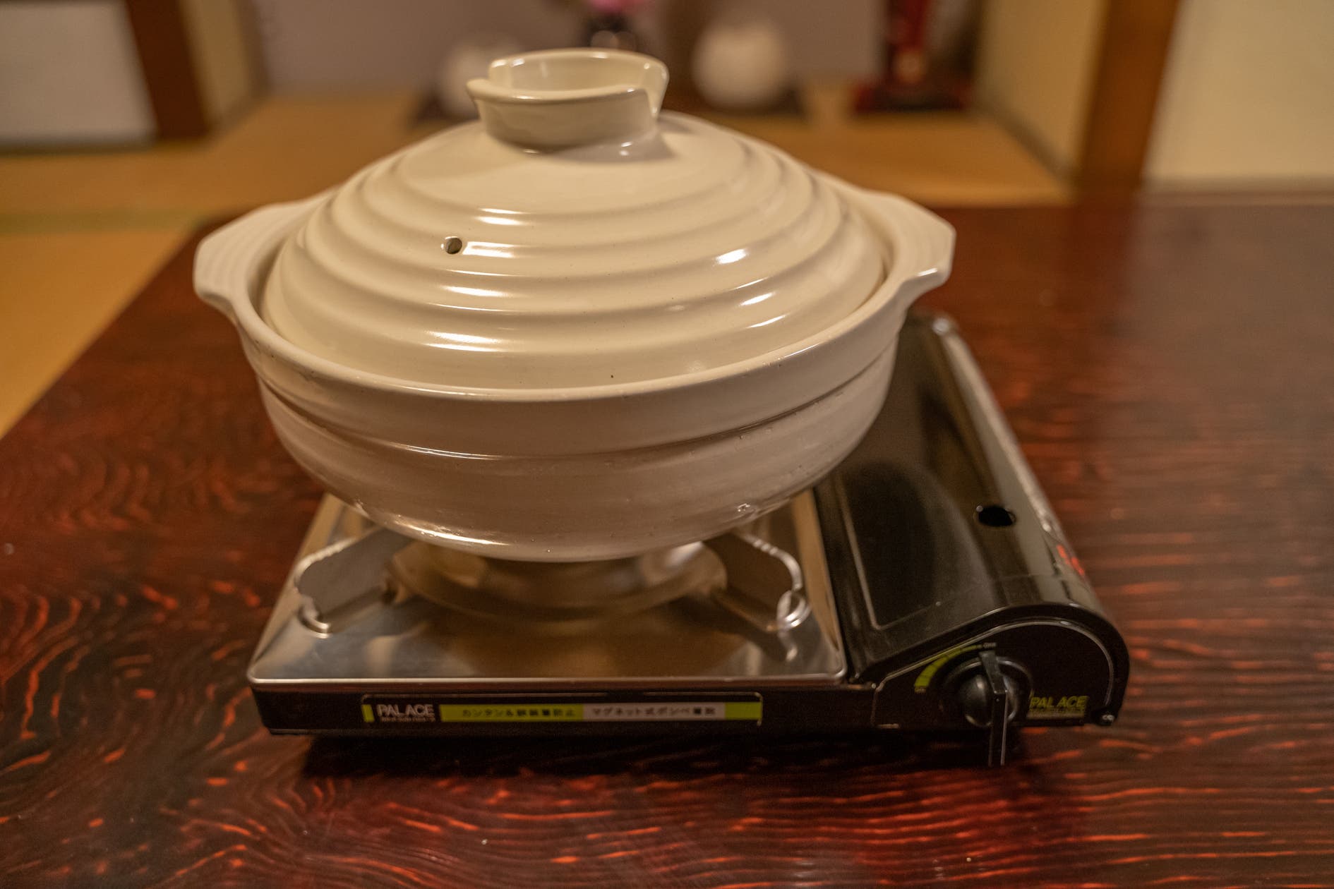 ガスコンロ＆土鍋セット／ホットプレート　貸出の画像1