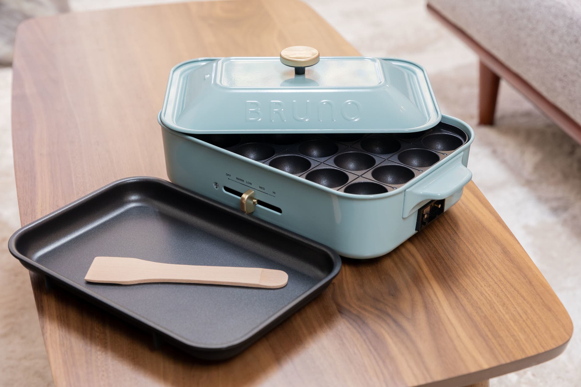 ホットプレート＆たこ焼き器（BRUNO）の画像1