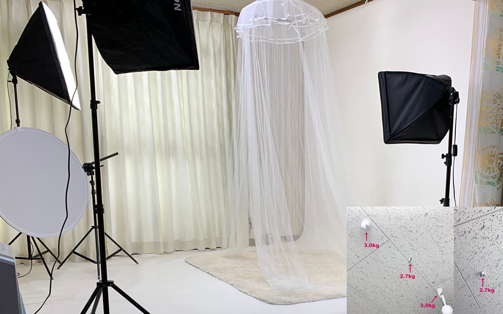 池上駅徒歩4分 個人撮影 撮影会 前日予約対応！準備はカメラだけでOK! ホワイト背景紙常設 換気良好の写真10