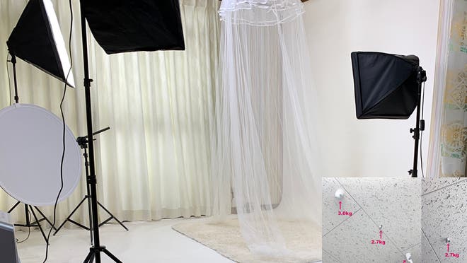 池上駅徒歩4分 個人撮影 撮影会 前日予約対応!準備はカメラだけでOK! ホワイト背景紙常設 換気良好の写真10