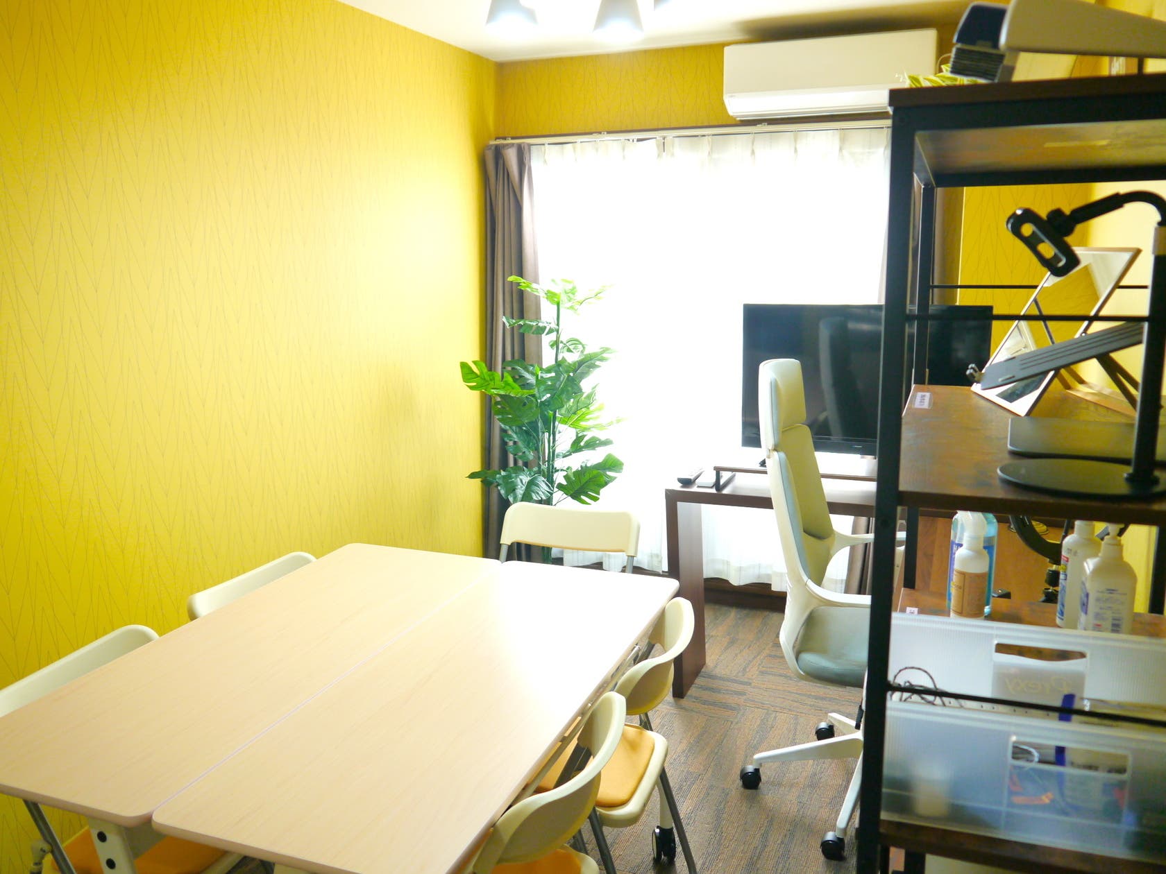 ＜七条新町ミニマルオフィス＞完全個室✨モニター/光Wi-Fiあり！テレワーク/Web会議,面接/撮影の写真7