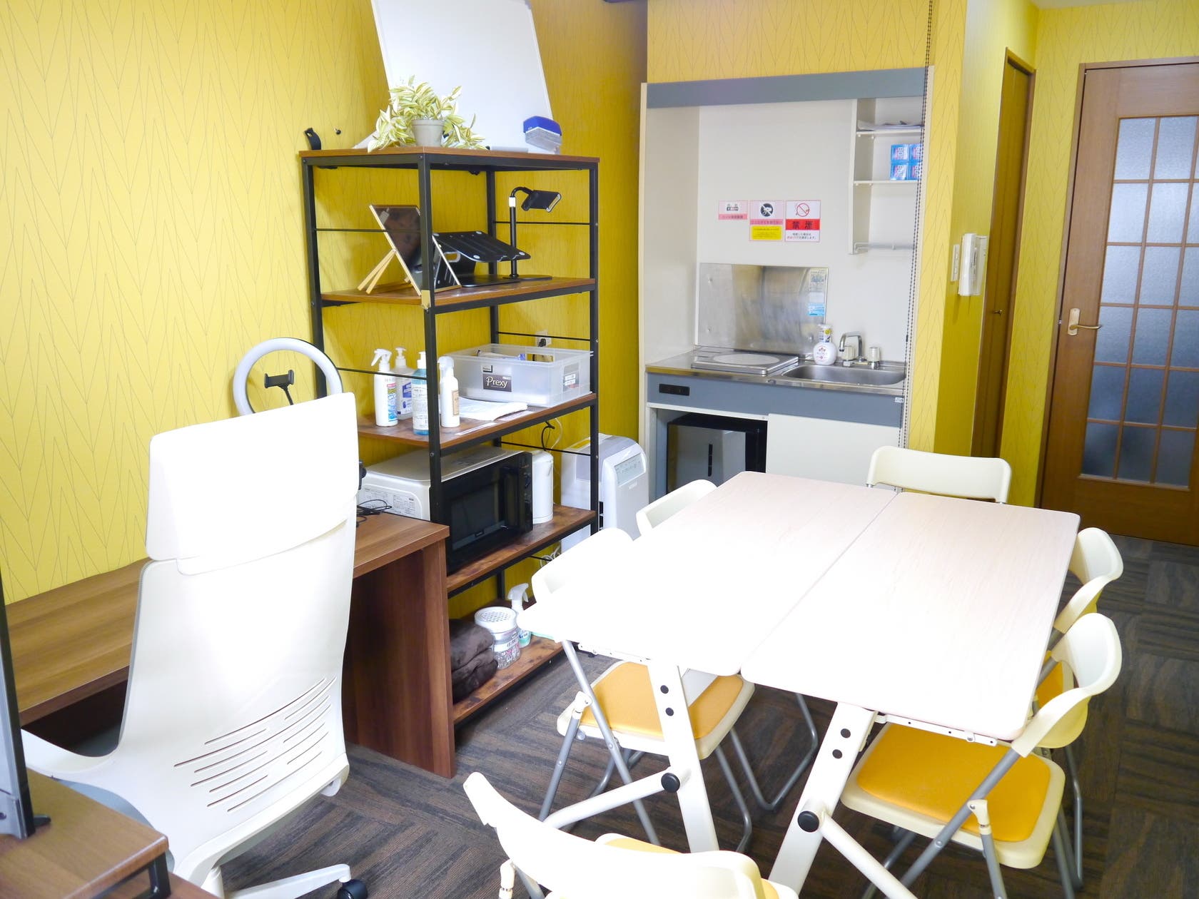 ＜七条新町ミニマルオフィス＞完全個室✨モニター/光Wi-Fiあり！テレワーク/Web会議,面接/撮影の写真8