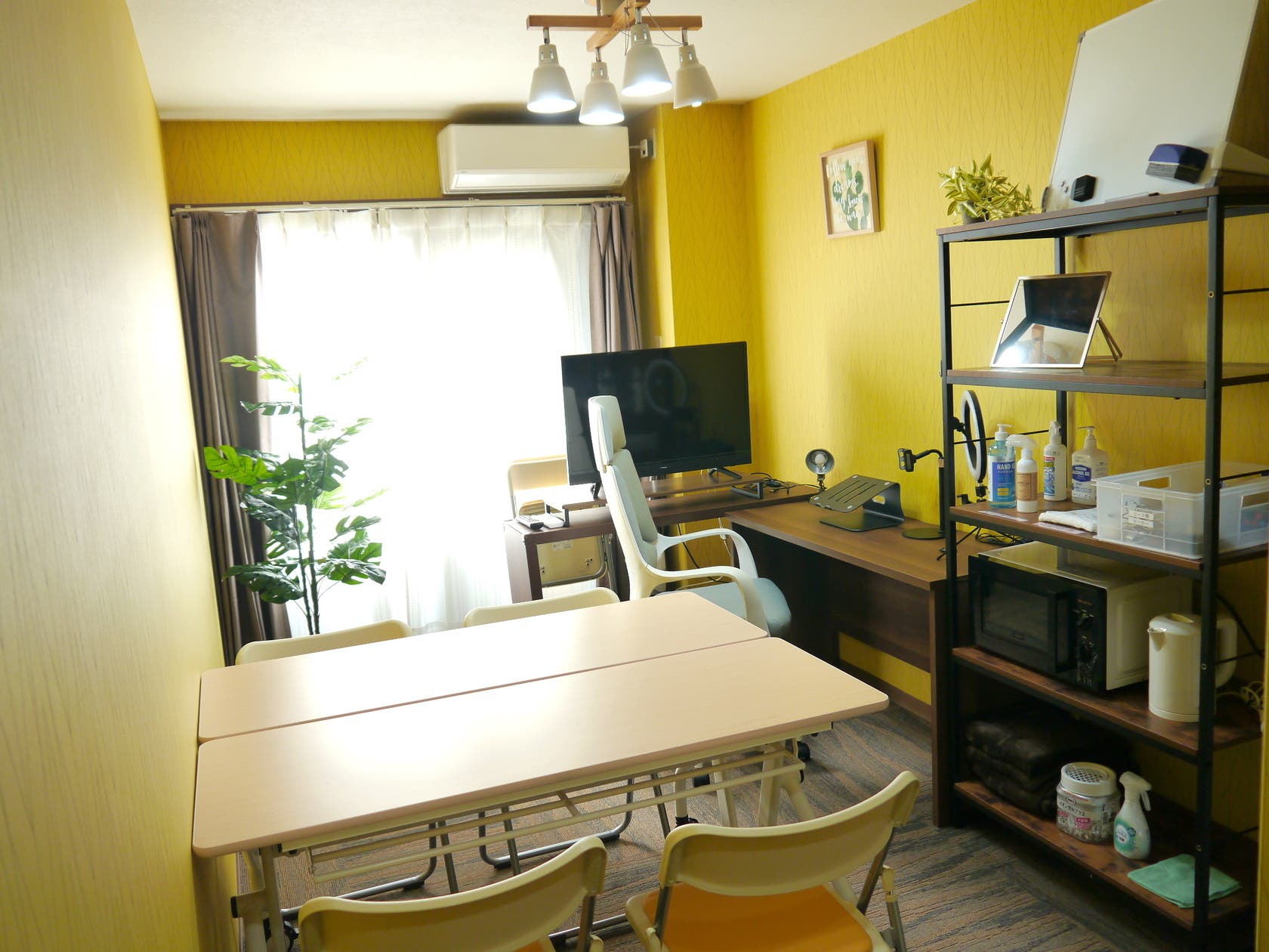 ＜七条新町ミニマルオフィス＞完全個室✨モニター/光Wi-Fiあり！テレワーク/Web会議,面接/撮影の写真11