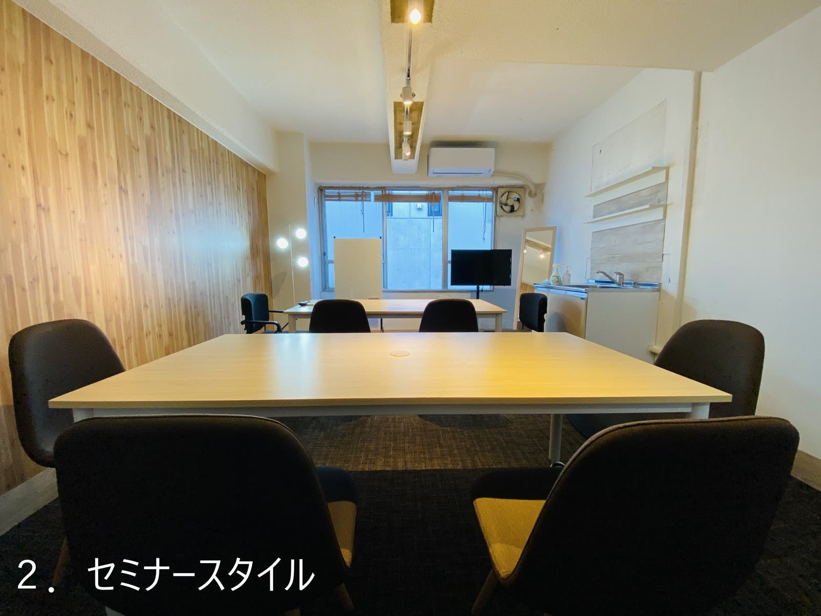 LMスペース上野★高速wifi★大きな窓で換気良好★消毒液有★モニター★広々上質空間★上野駅3分の写真6