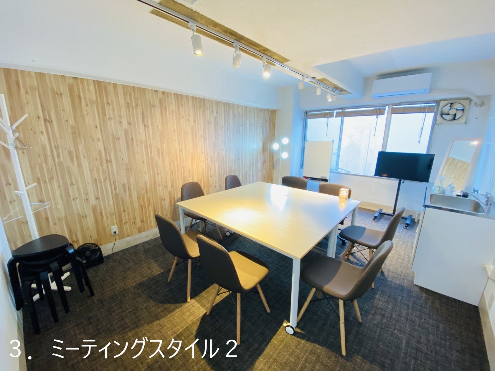 LMスペース上野★高速wifi★大きな窓で換気良好★消毒液有★モニター★広々上質空間★上野駅3分の写真10