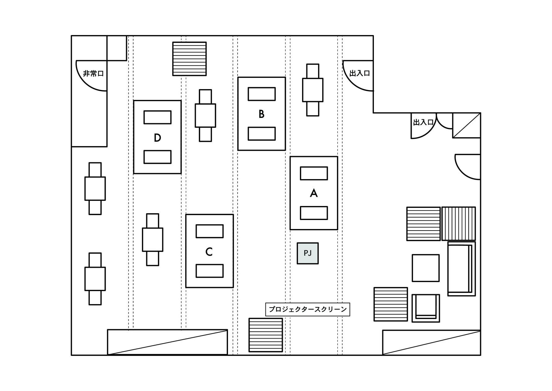 ［Personal Box B］最大4名様までご利用可能な半個室スペース。テレワークやミーティング、勉強などにも最適です。の写真10