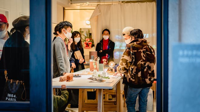 【中崎町徒歩3分 GHON 101】路面に面したワンルーム貸切。展示会、撮影、女子会に!の写真17