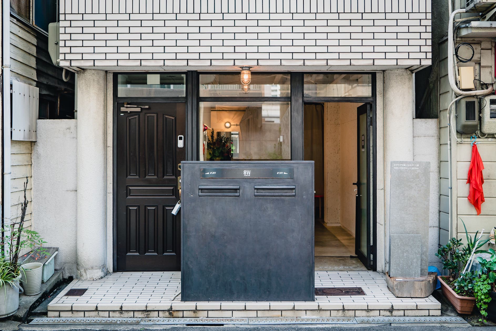 【中崎町徒歩3分 GHON 101】路面に面したワンルーム貸切。展示会、撮影、女子会に！の写真4