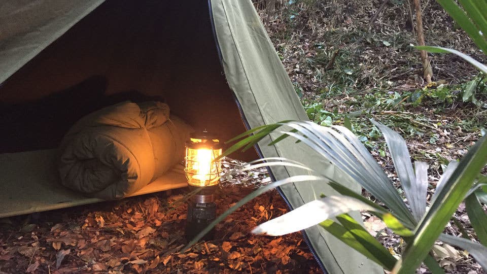 【鎌倉・極楽寺】星がまたたくヒルトップでブッシュクラフト＆キャンプの写真7