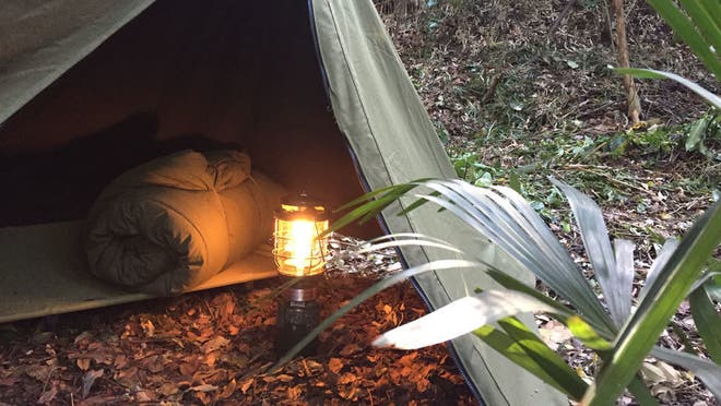 【鎌倉・極楽寺】星がまたたくヒルトップでブッシュクラフト&キャンプの写真7