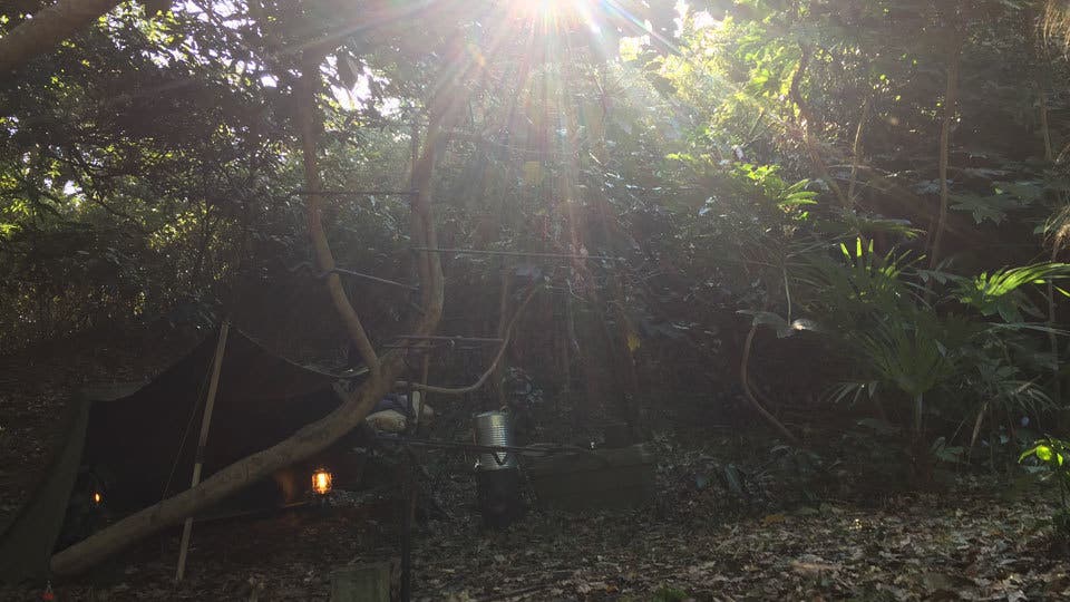 【鎌倉・極楽寺】星がまたたくヒルトップでブッシュクラフト＆キャンプの写真12