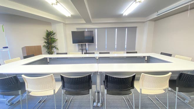 🎯新大阪駅徒歩1分🎯【インボイス対応で経費も安心】🌈隣に控室用意可能(要予約)🌈追加料金不要🌈◆お気軽会議室新大阪terra◆の写真2