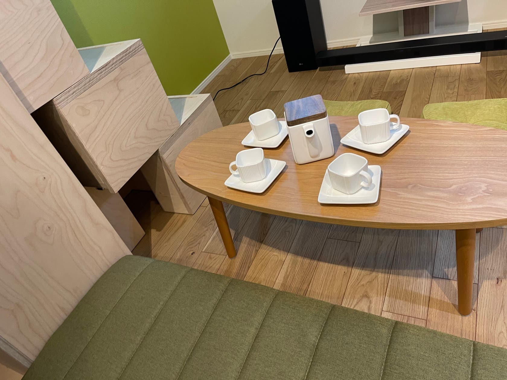 【新宿6分/東中野駅徒歩3分/広々オシャレ】引きこもりデート♪お料理道具☆バスルームとWベッドふわとろマットレス&大型TVの写真9