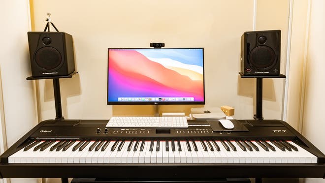 【Bst】清潔で快適、24時間OK。高速フリーWiFi、スピーカー、電子ピアノ完備。テレワークレッスン練習お稽古撮影等の写真2