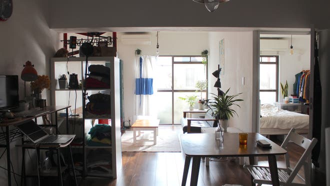 作り込み・長期間利用OK!アメリカ部屋風ハウススタジオ!自然光・壁白塗り・グリーン○!※現在家具なしの状態ですの写真16