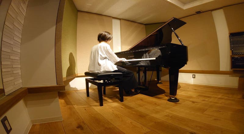 【グランドピアノ常設】1名利用限定　新松戸駅徒歩2分の音楽スタジオ！【R3スタジオ】15分スタート/1時間単位