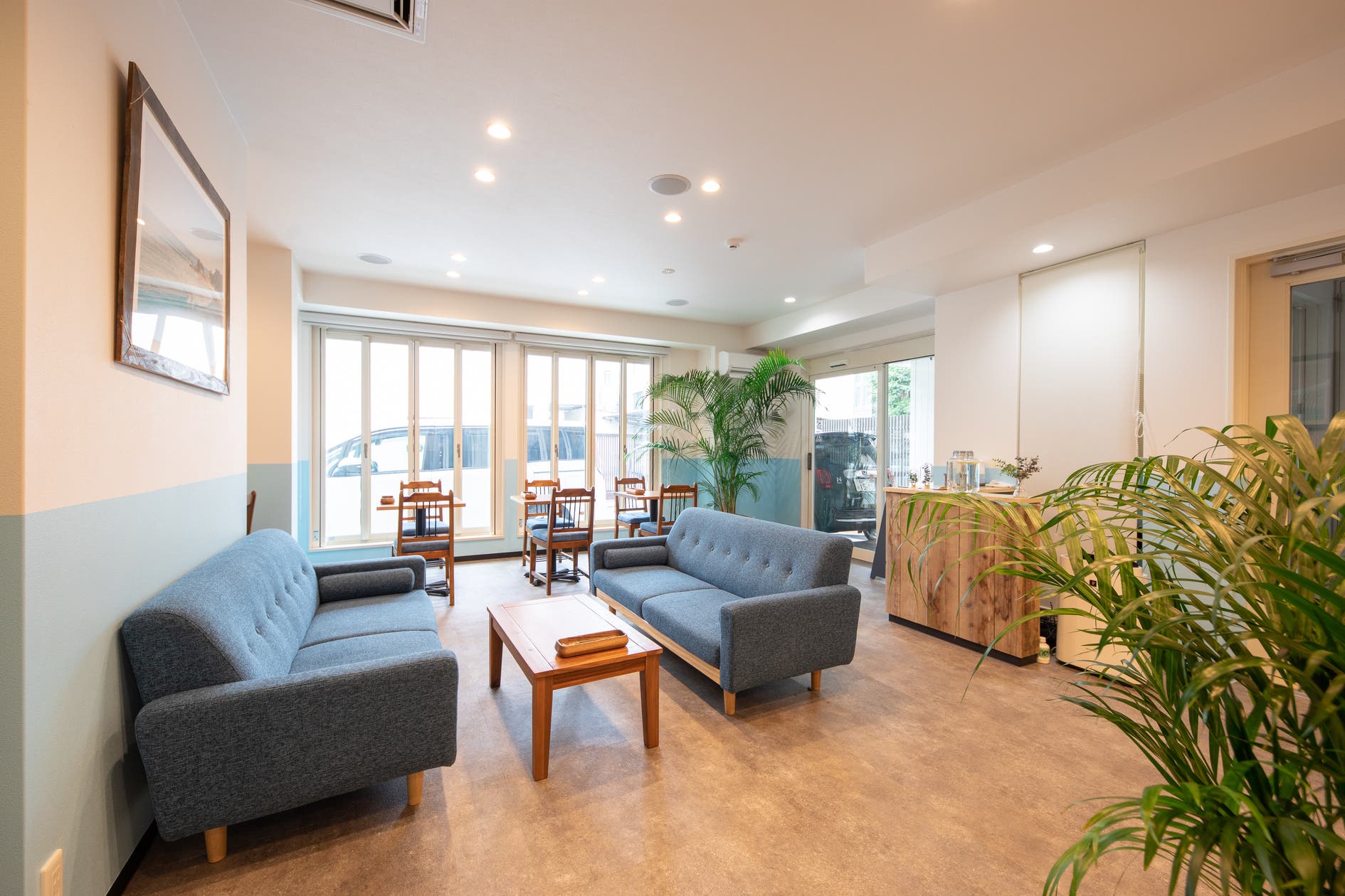 【初台駅2分おしゃれ海カフェ】撮影、配信（youtube/テレビ/映画）等実績多数。駐車場有。待機、メイクにホテル部屋使用も可の写真5