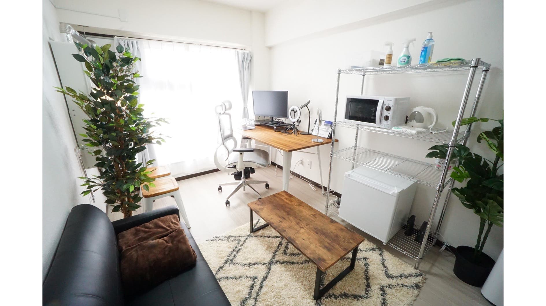 ＜Proud Room名古屋＞名古屋駅駅徒歩5分！光回線/モニター/Wi-Fiあり！テレワーク/Web会議,面接の写真1