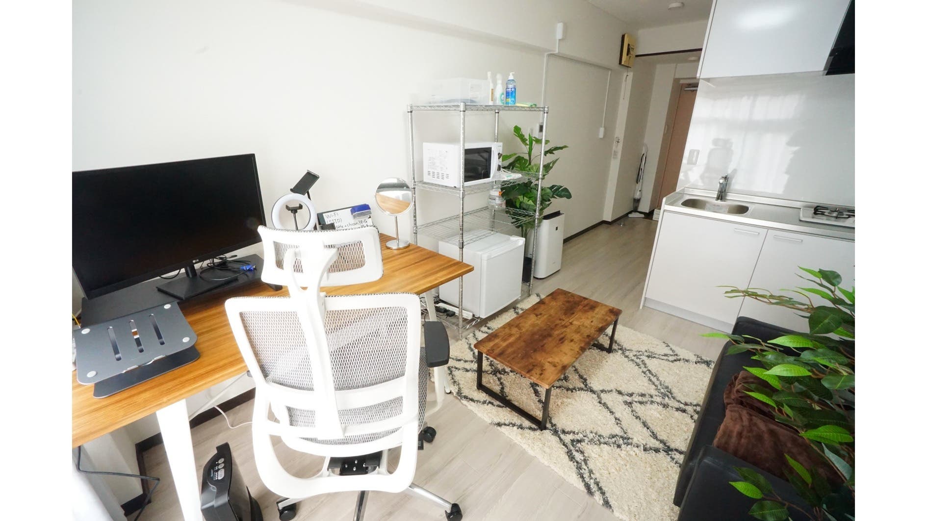 ＜Proud Room名古屋＞名古屋駅駅徒歩5分！光回線/モニター/Wi-Fiあり！テレワーク/Web会議,面接の写真4